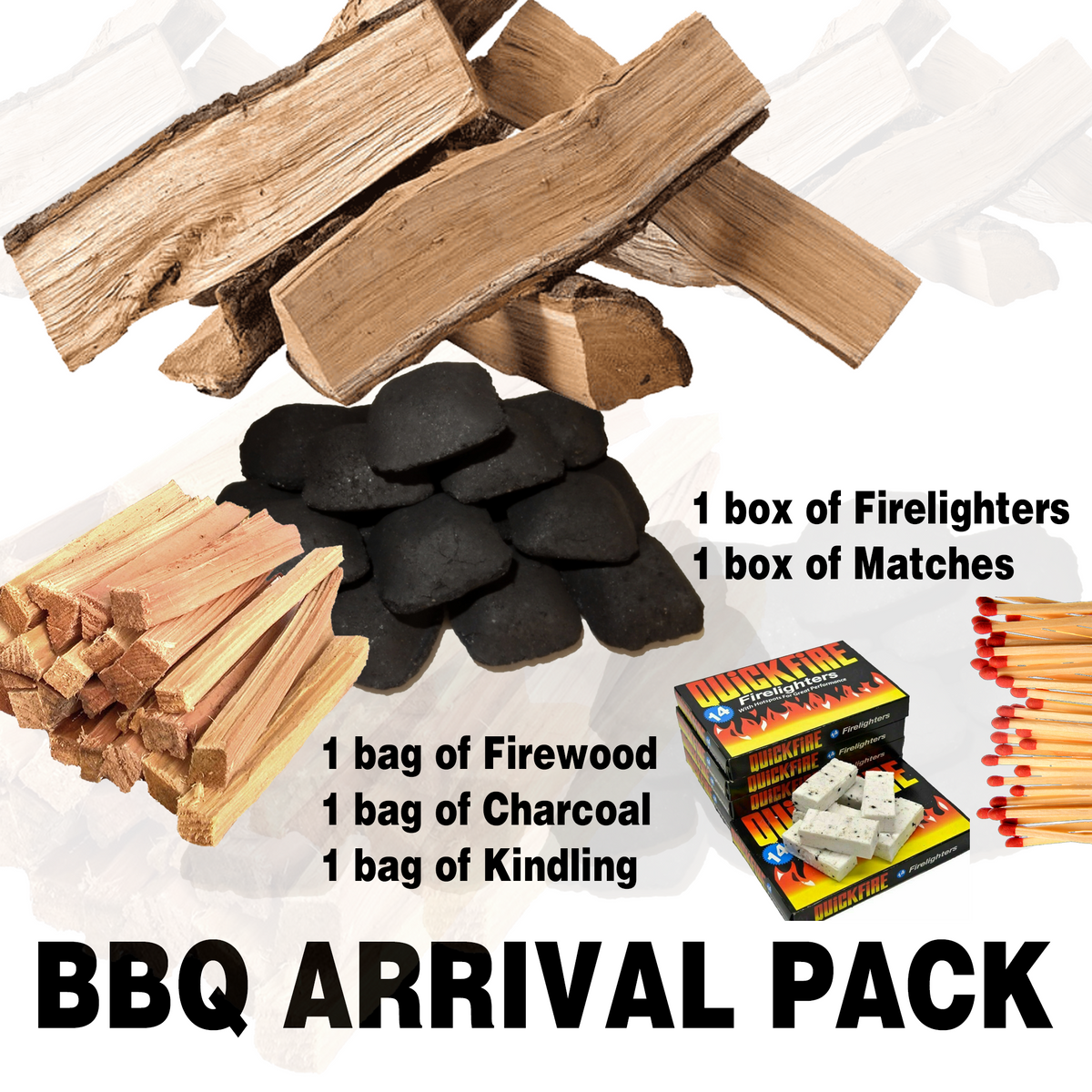 BBQ Arrival Pack - Delivered to your pitch/pod – Townsend Touring Park